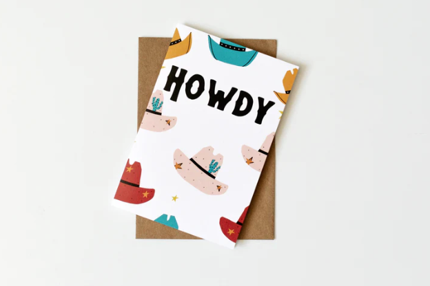 Howdy Card – Hounds and Honeys